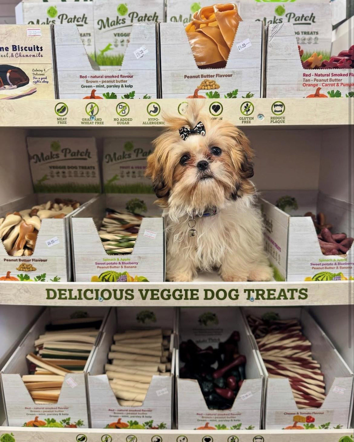 Vegan Dog Chews - Maks Patch Peanut Butter Filled Antlers - Miro&Makauri